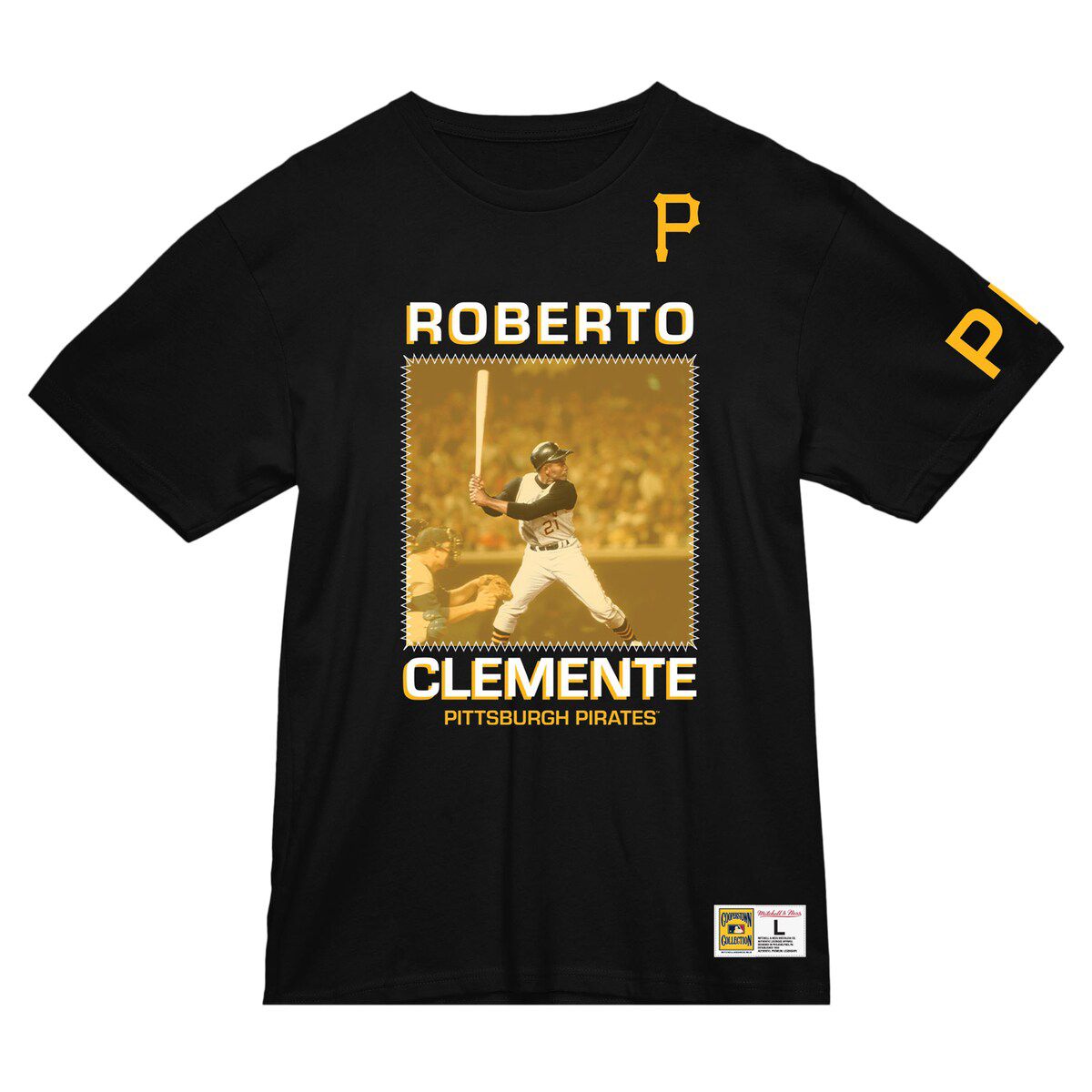 Mitchell & Ness MLB Roberto Clemente Pittsburgh Pirates Cooperstown ...