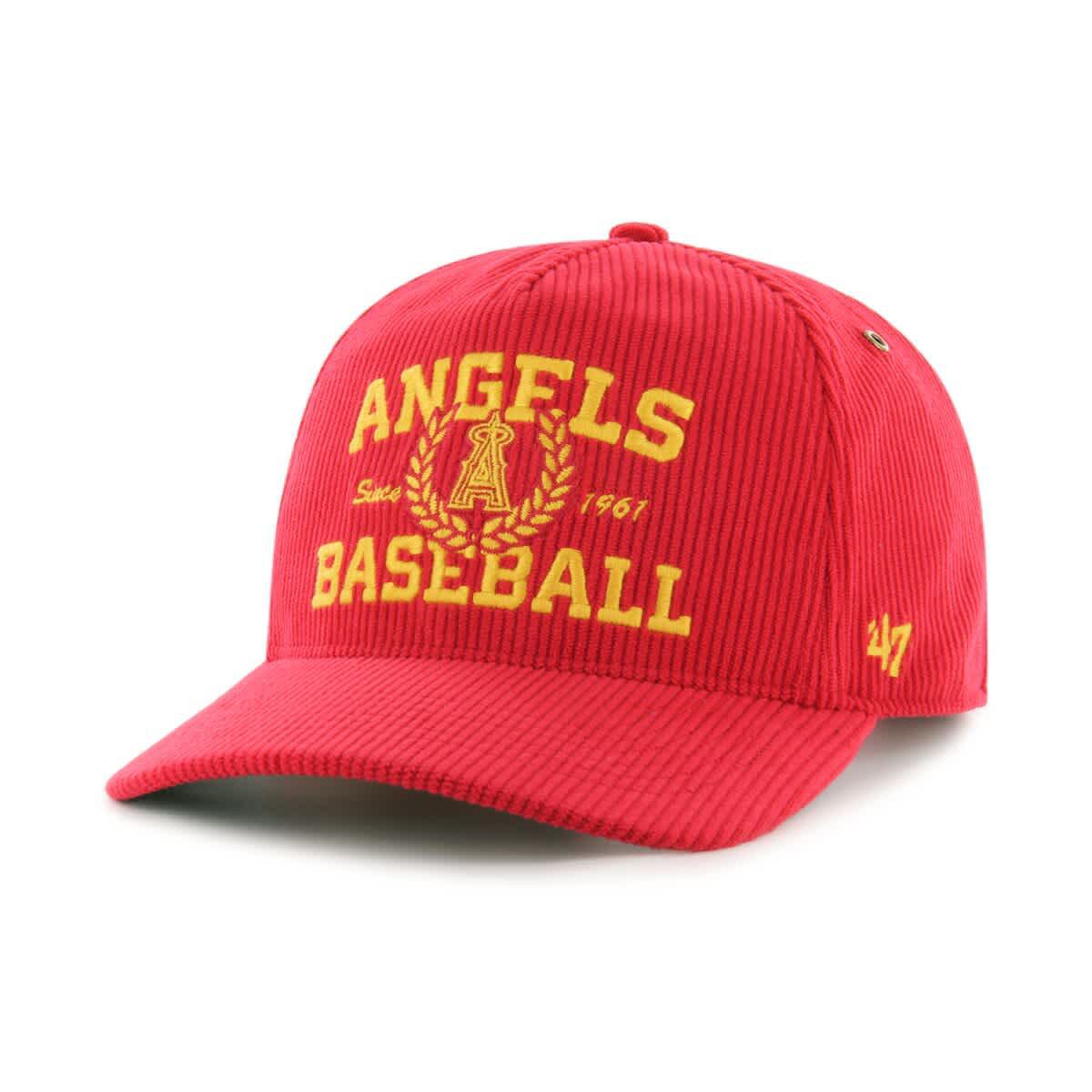 '47 MLB Los Angeles Angels Laurus Corduroy Hitch Snapback Hat | Belk