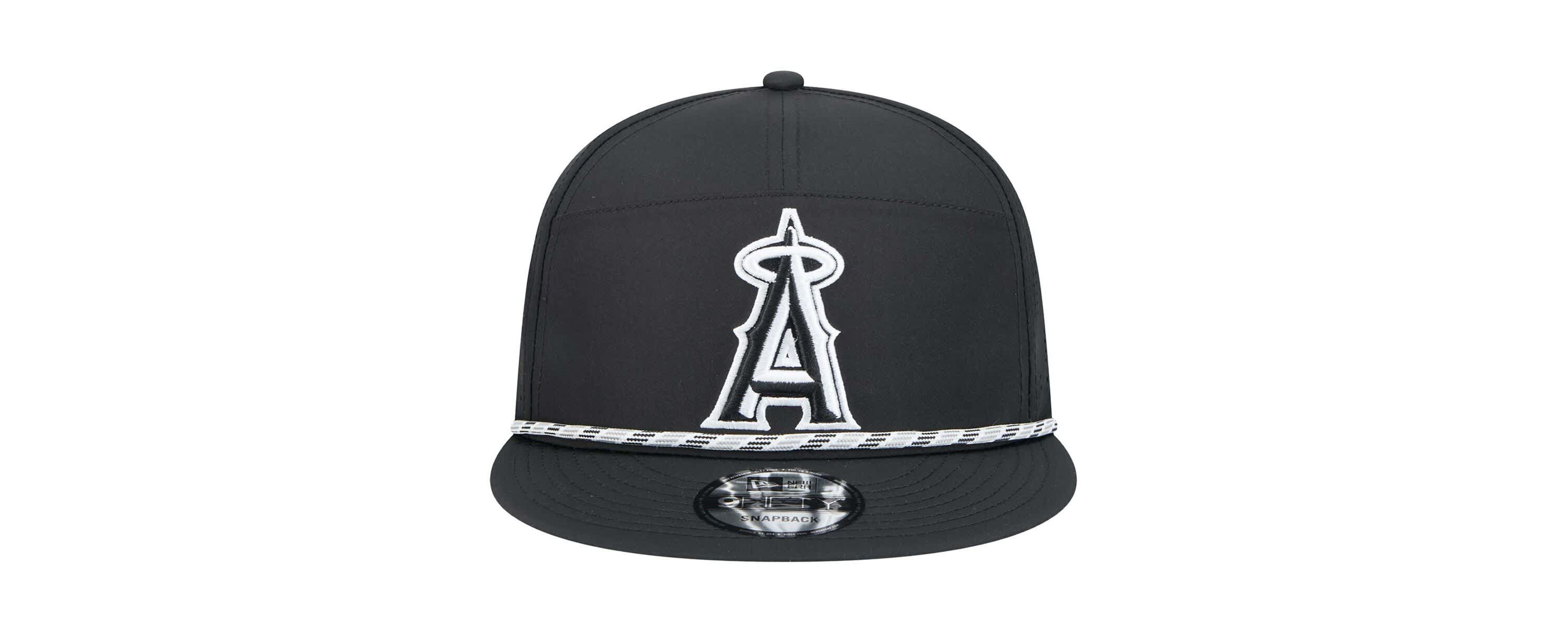 New Era MLB Los Angeles Angels Laser Cut 9FIFTY Snapback Hat | Belk