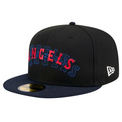 New Era MLB Los Angeles Angels Shadow Stitch 59FIFTY Fitted Hat | belk