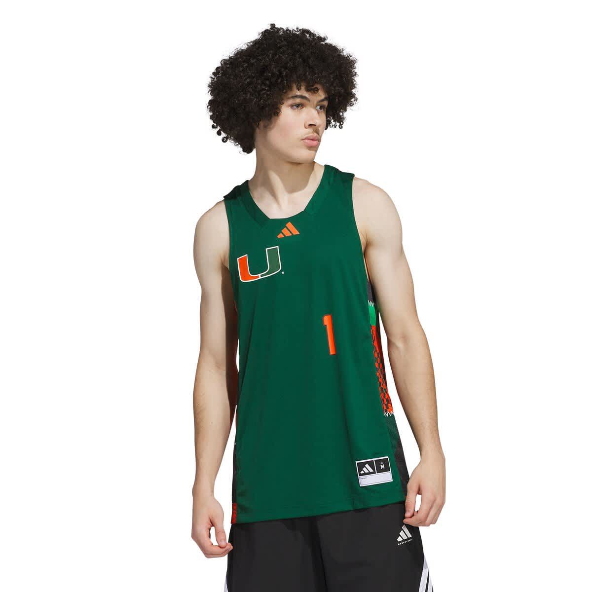 adidas Miami (FL) Hurricanes NCAA #1 Miami Hurricanes History Month ...