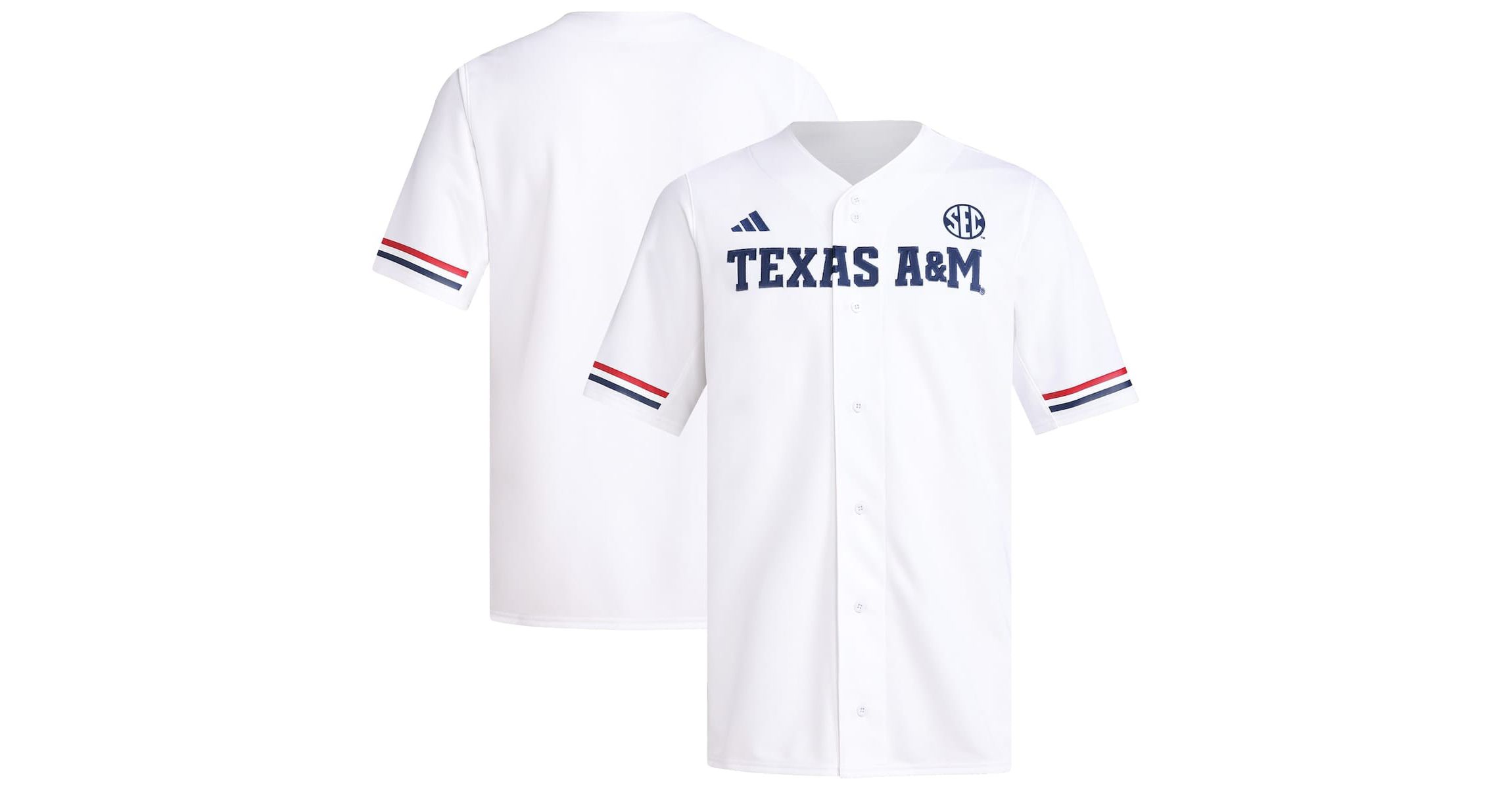 adidas NCAA Texas A&M Aggies Replica Baseball Jersey | Belk
