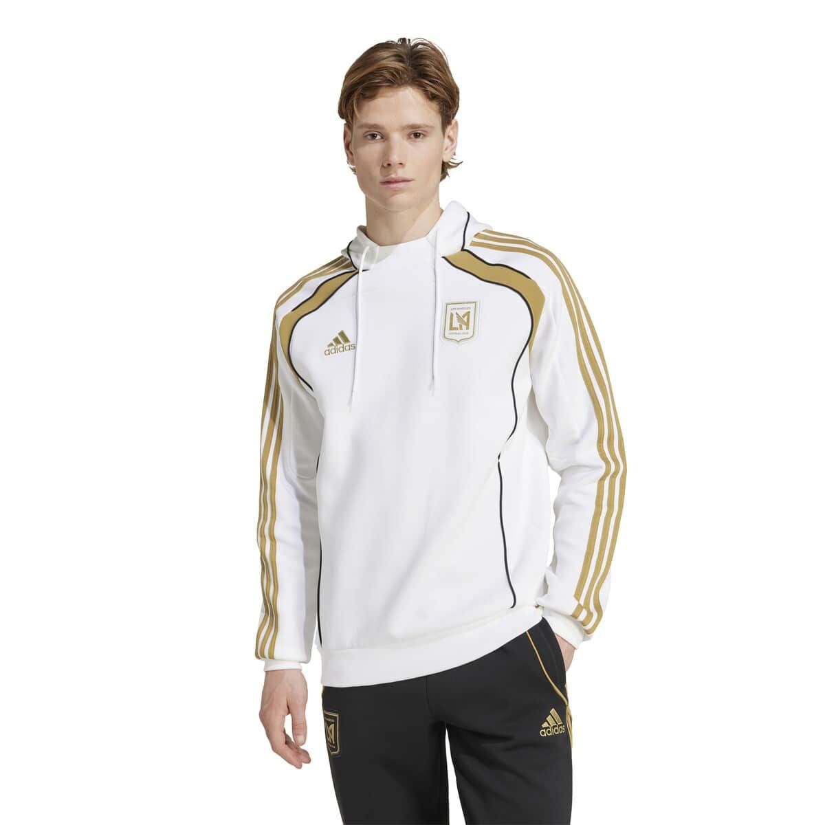 adidas MLS LAFC 2025 Travel Pullover Hoodie | Belk