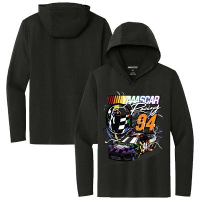 Checkered Flag Sports NASCAR YAAASCAR Pride Hooded Long Sleeve T-Shirt ...