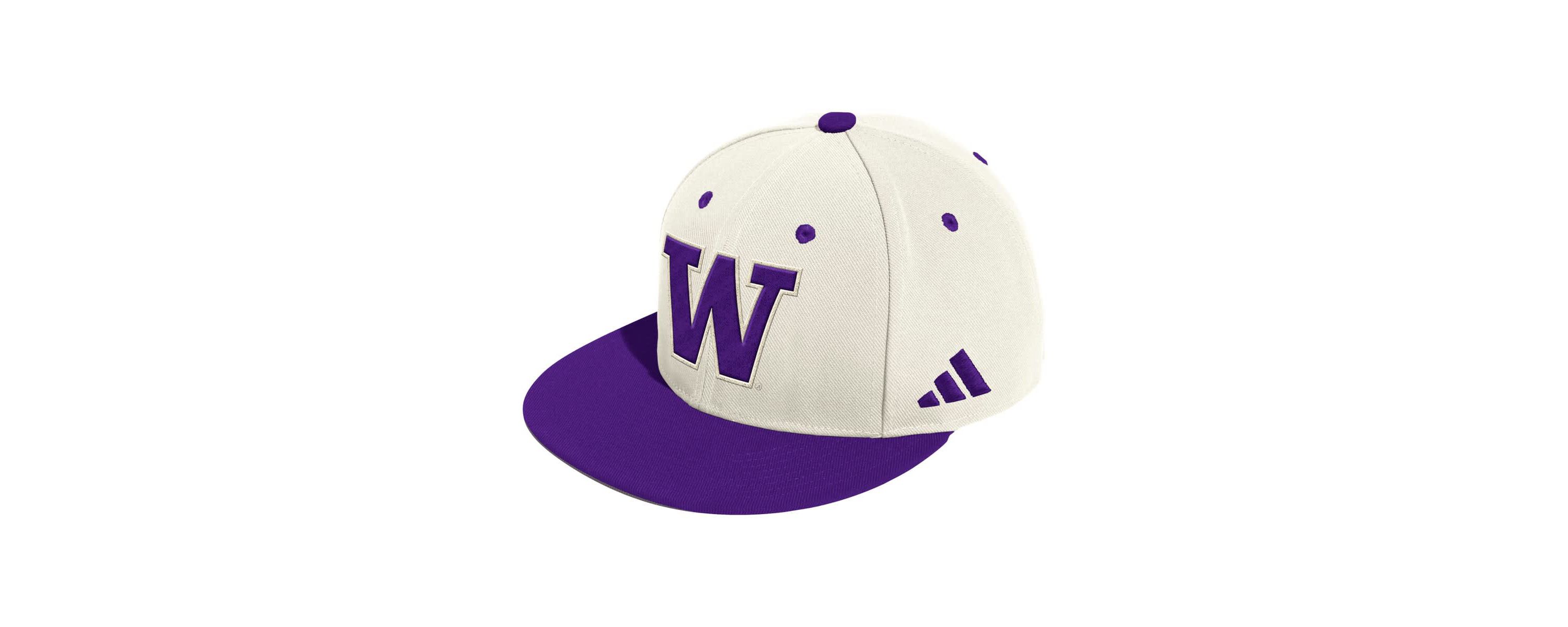 adidas NCAA Washington Huskies On-Field Fitted Baseball Hat | Belk