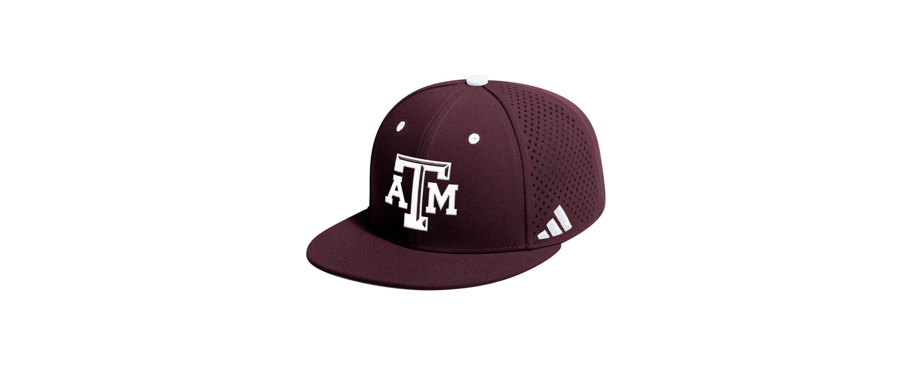 adidas NCAA Classic Texas A&M Aggies On-Field Fitted Baseball Hat | Belk