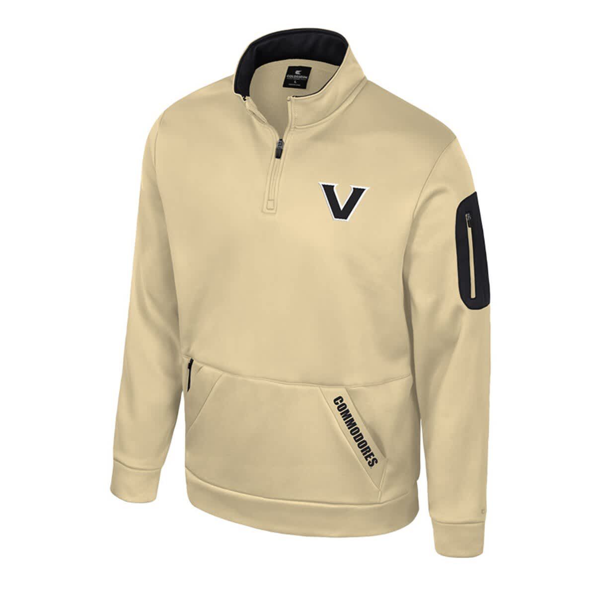 Colosseum NCAA Vanderbilt Commodores Mainframe Quarter-Zip Fleece ...