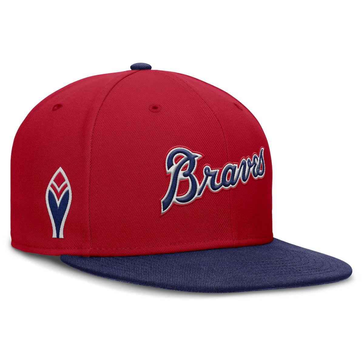 Nike® MLB Nike Atlanta Braves True Performance Fitted Hat | Belk