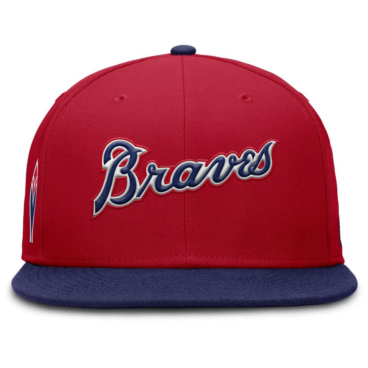 Nike® MLB Nike Atlanta Braves True Performance Fitted Hat | Belk