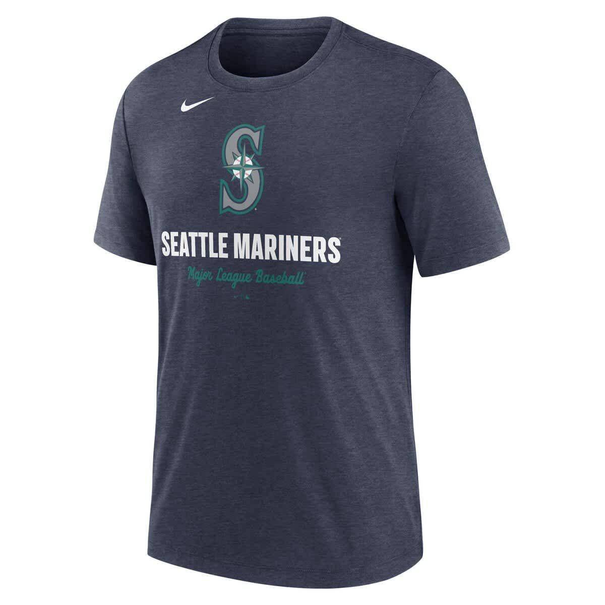 Nike® MLB Nike Seattle Mariners Logo Tri-Blend T-Shirt | Belk