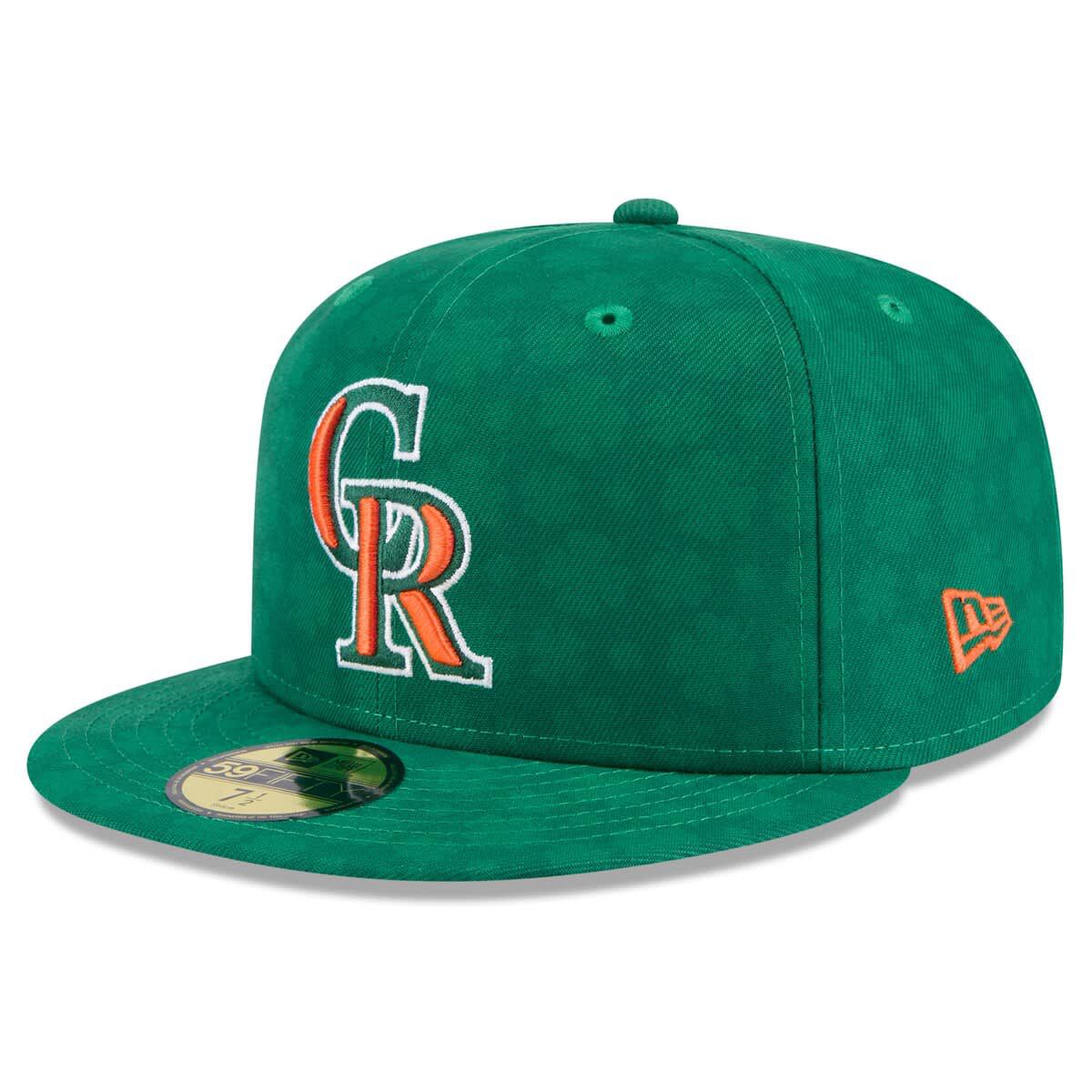 New Era MLB Kelly Colorado Rockies St. Patrick's Day 59FIFTY Fitted Hat ...