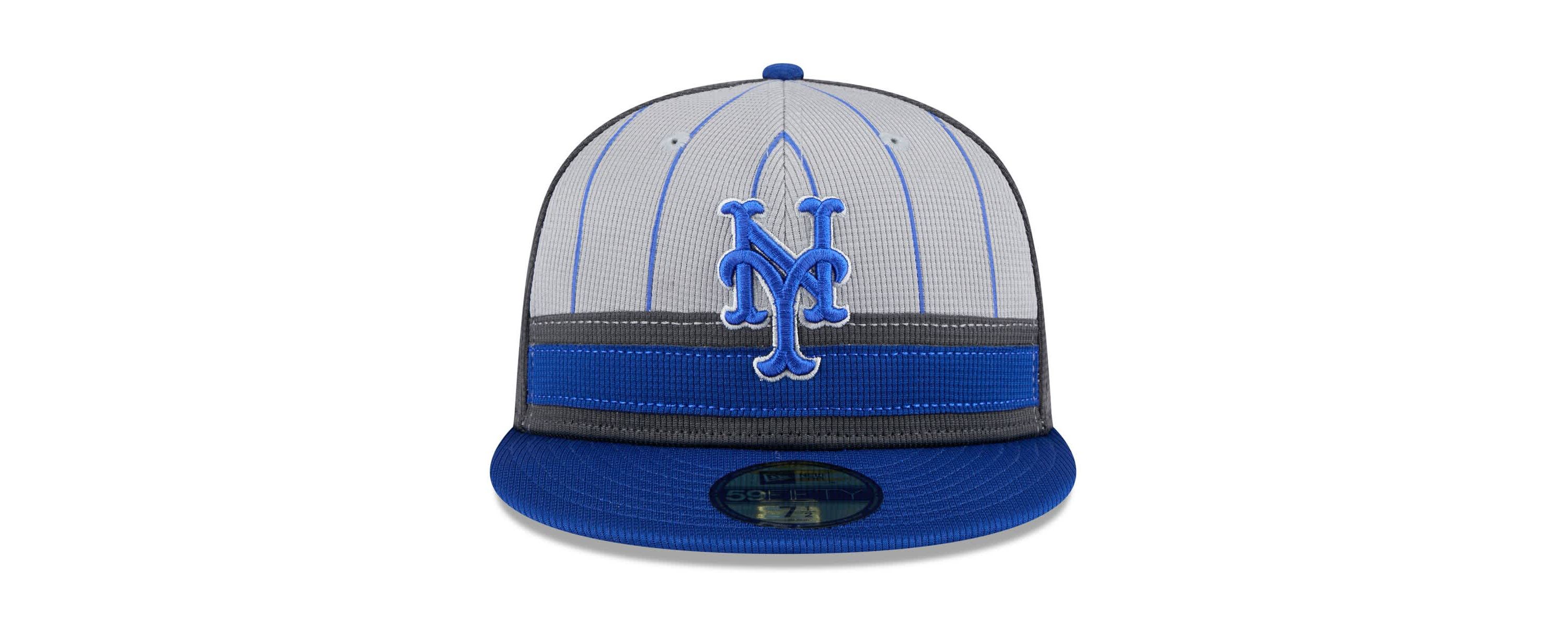 New Era MLB Gray/Royal New York Mets 2025 Batting Practice 59FIFTY ...