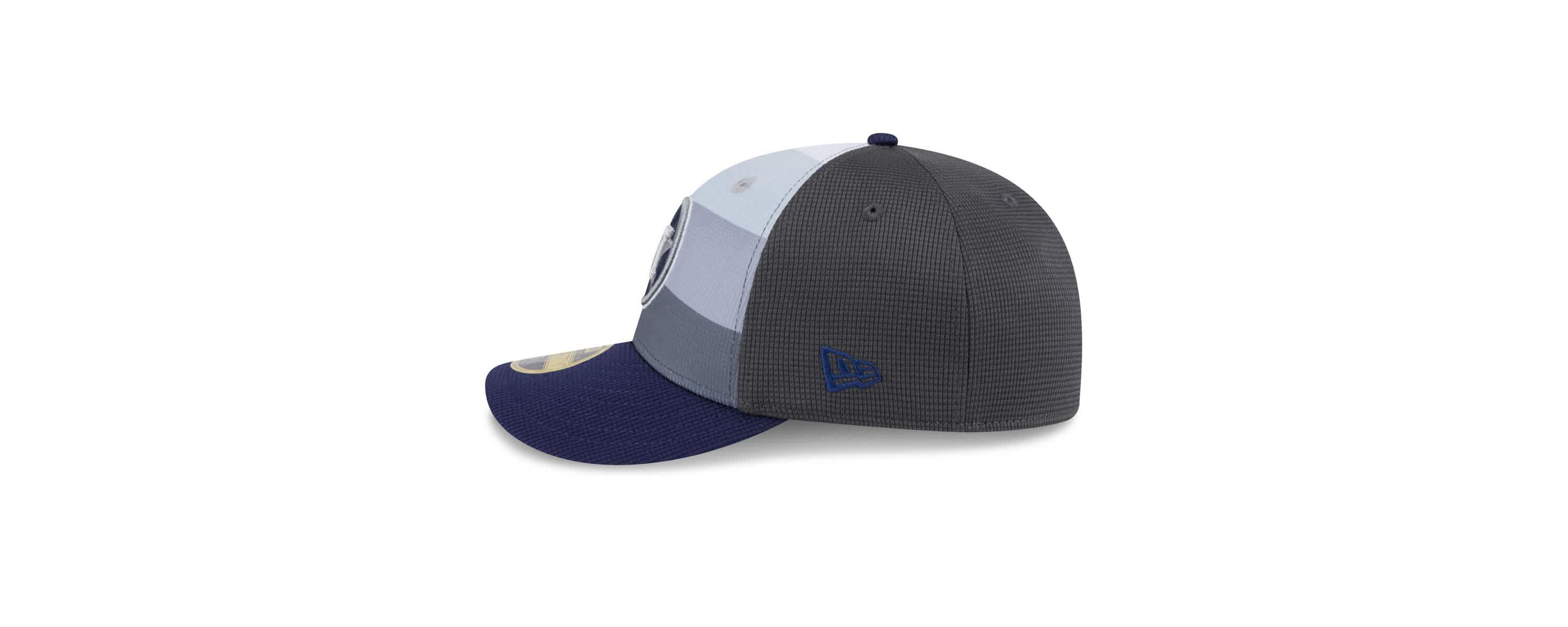 New Era MLB Gray/Navy Houston Astros 2025 Batting Practice Low 59FIFTY ...