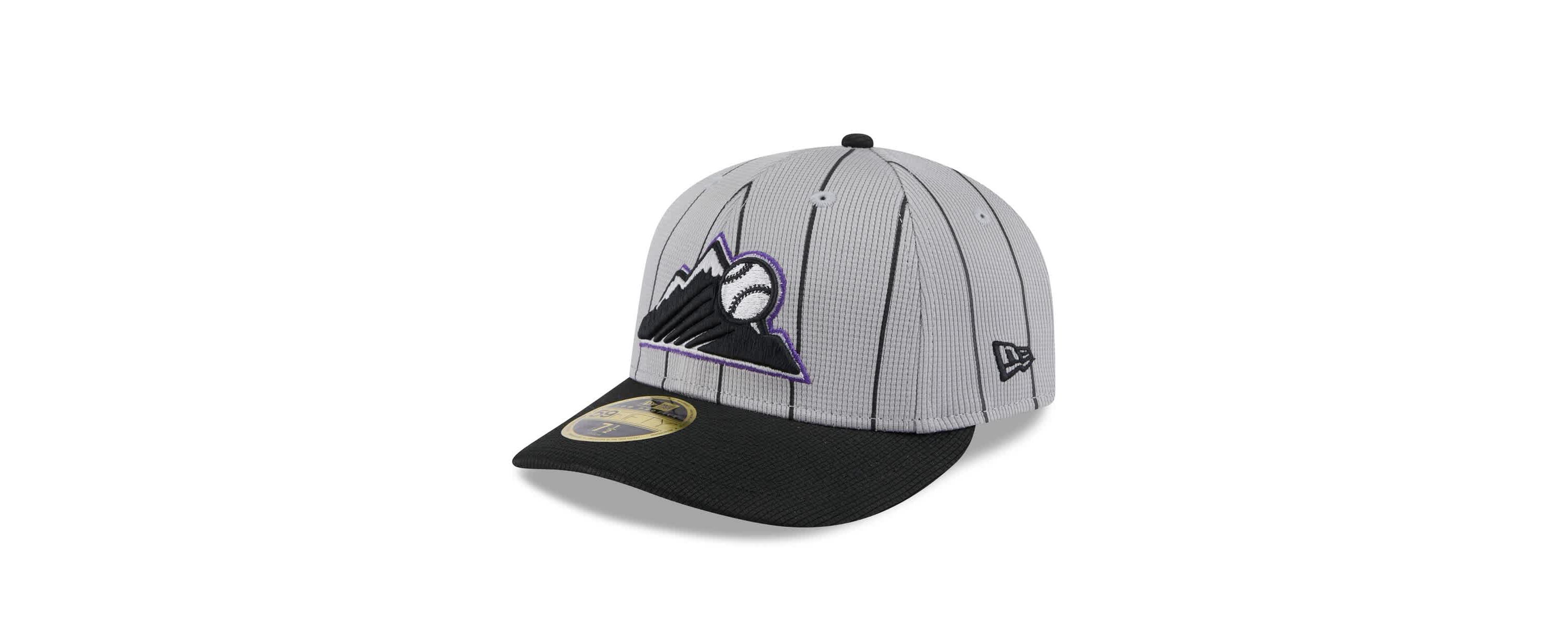 New Era MLB Gray/Black Colorado Rockies 2025 Batting Practice Low ...