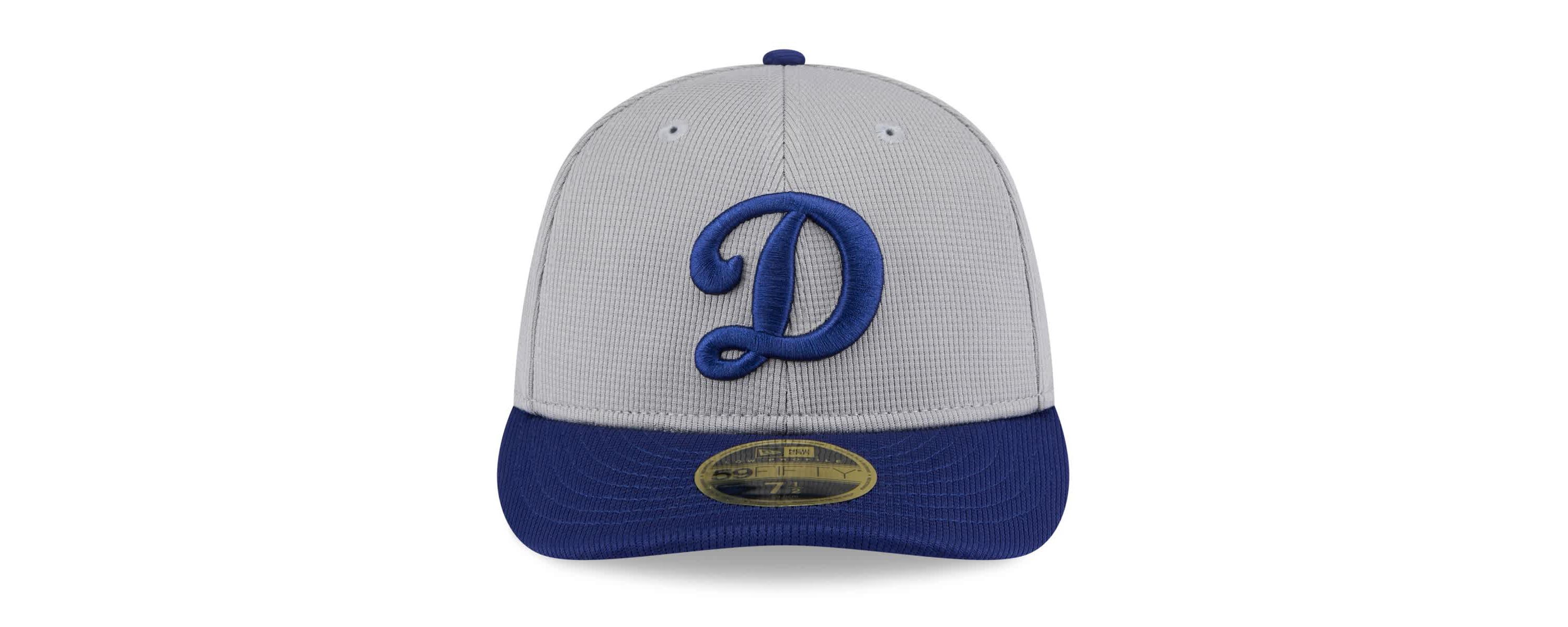 New Era MLB Gray/Royal Los Angeles Dodgers 2025 Batting Practice Low ...