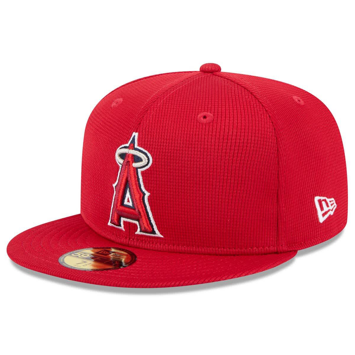 New Era MLB Los Angeles Angels 2025 Spring Training 59FIFTY Fitted Hat ...