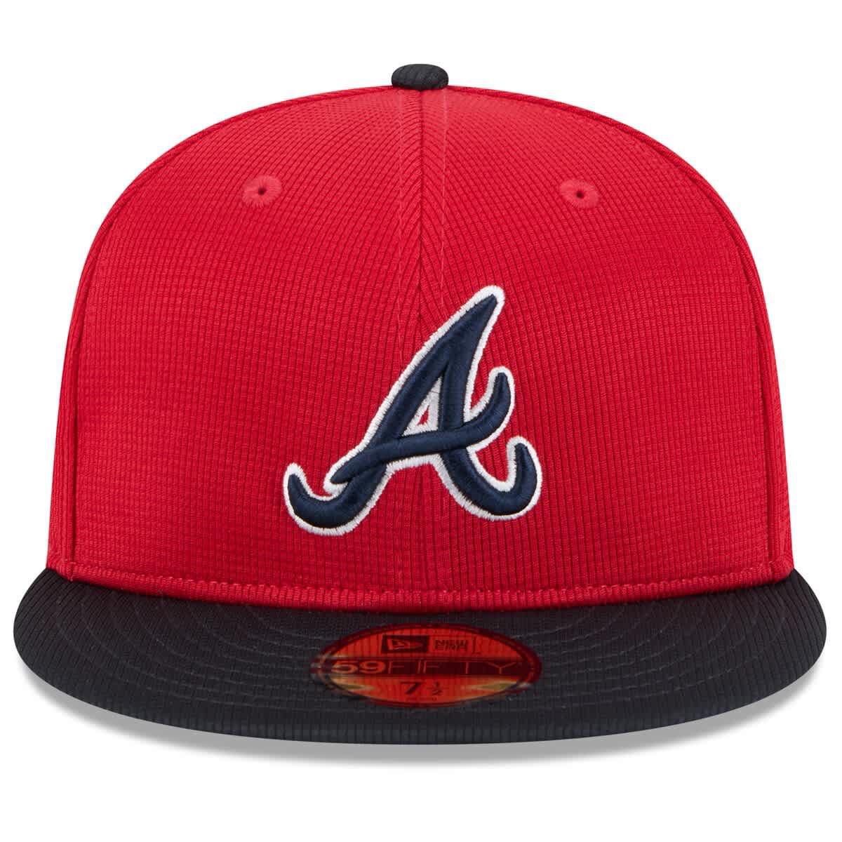 New Era MLB Red/Navy Atlanta Braves 2025 Spring Training 59FIFTY Fitted ...