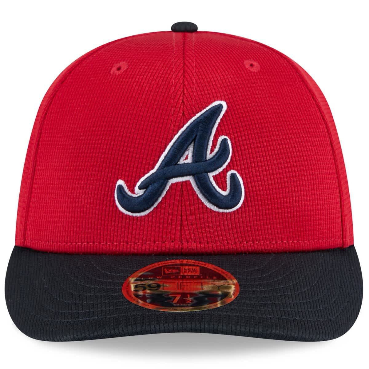 New Era MLB Red/Navy Atlanta Braves 2025 Spring Training Low 59FIFTY ...