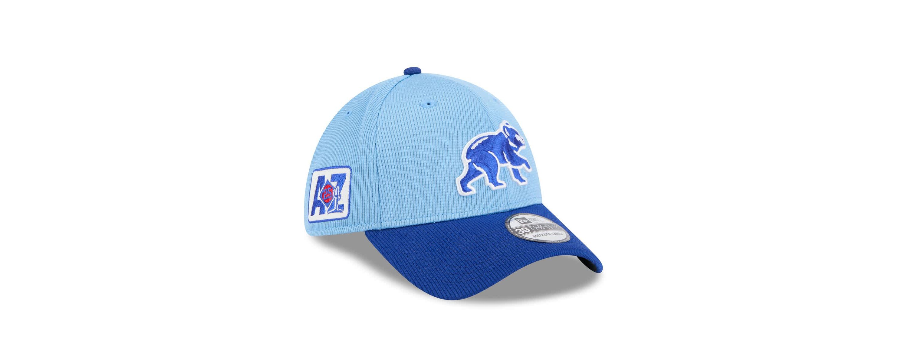 New Era MLB Light Blue/Royal Chicago Cubs 2025 Spring Training 39THIRTY ...
