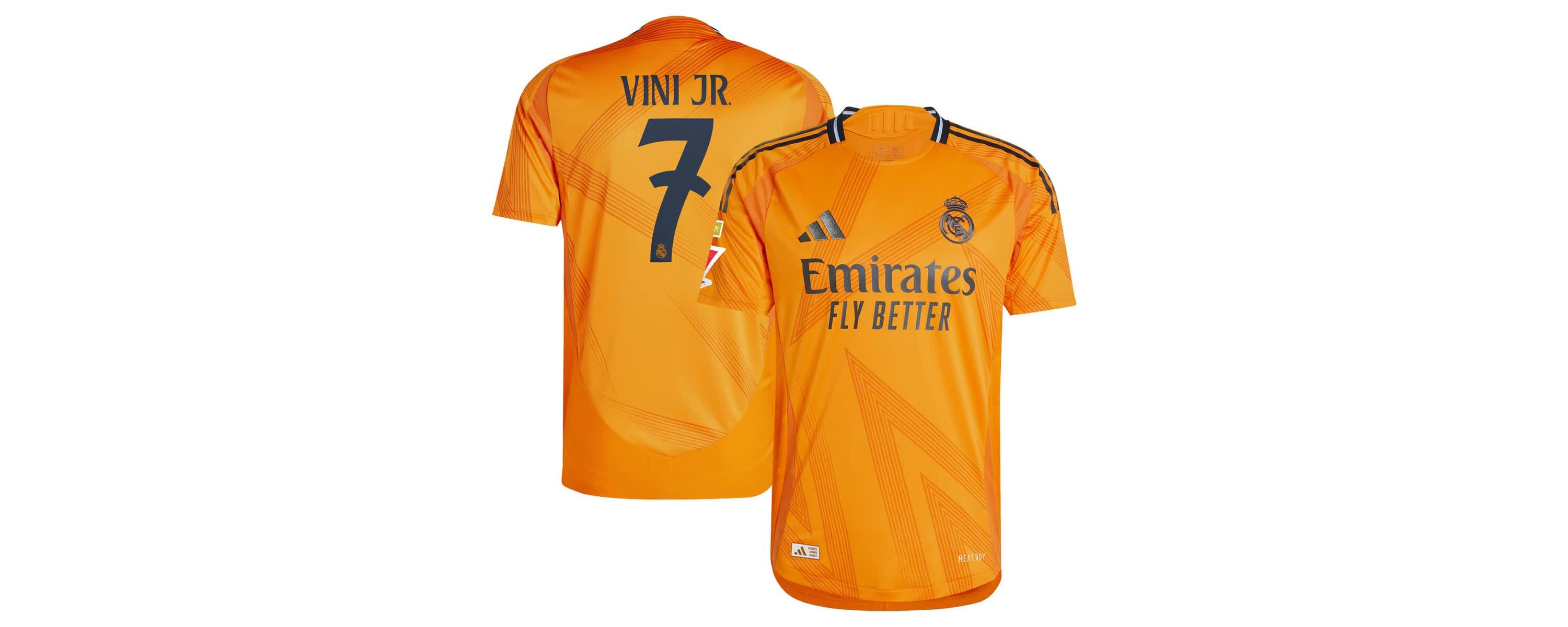 adidas International Clubs Vini Jr. Real Madrid 2024/25 Away Authentic ...