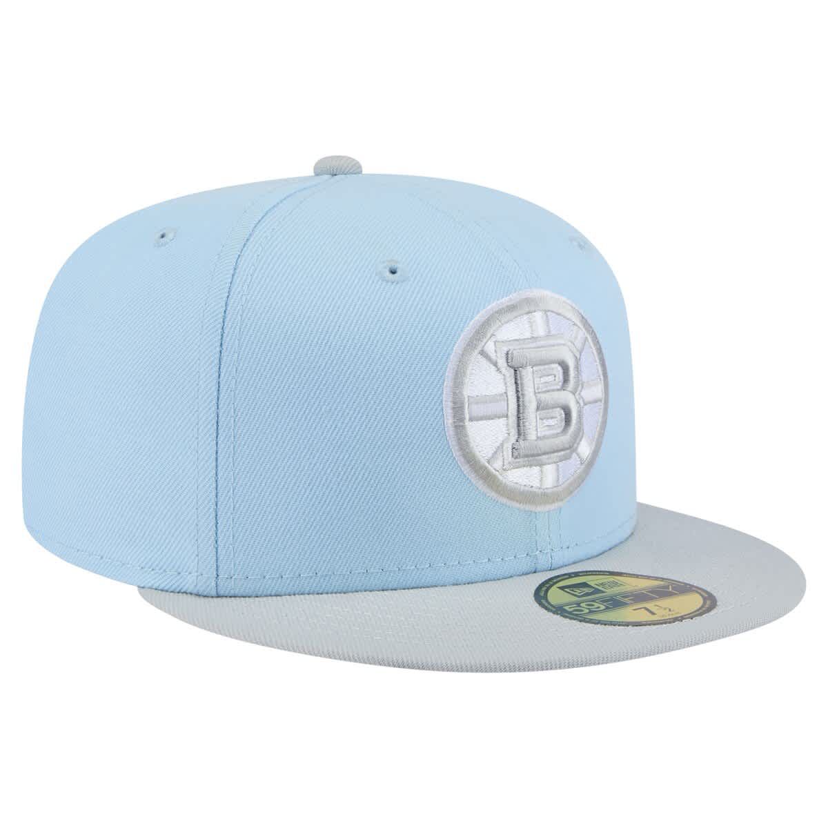 New Era NHL Light Blue/Gray Color Pack Two-Tone 59FIFTY Fitted Hat | Belk