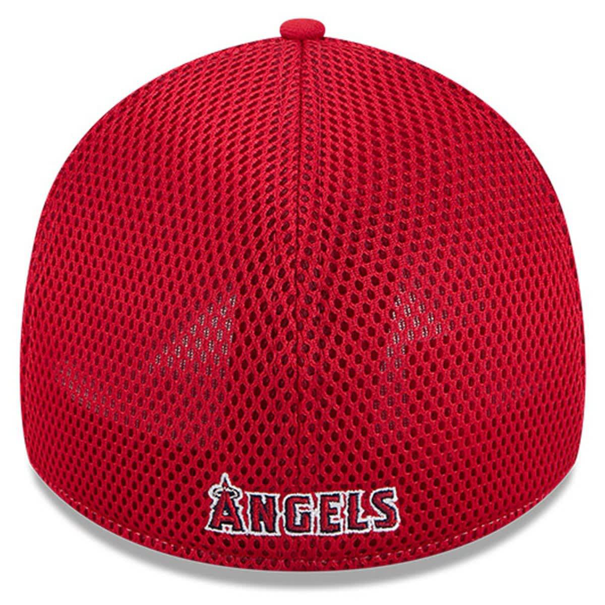 New Era MLB White/Navy Los Angeles Angels 2025 Spring Training 39THIRTY ...