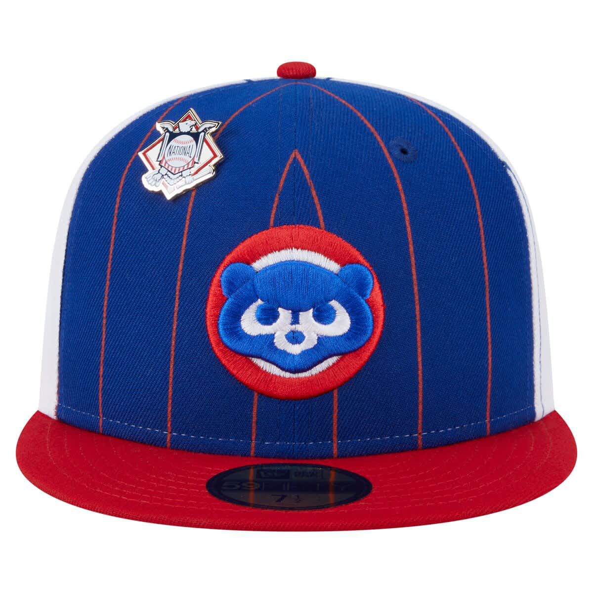 New Era MLB Chicago Cubs Pinstripe 59FIFTY Fitted Hat | Belk