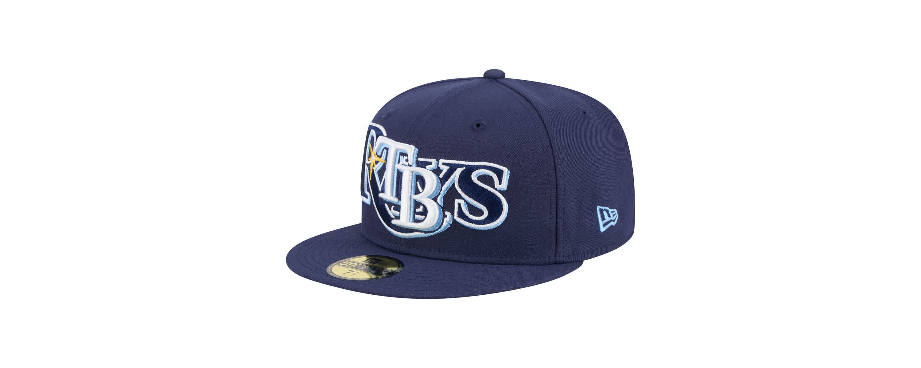 New Era MLB Tampa Bay Rays Overlap 59FIFTY Fitted Hat | Belk