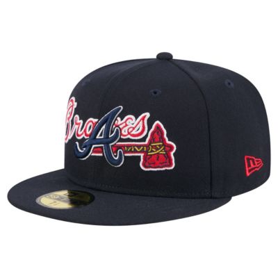 New Era MLB Atlanta Braves Overlap 59FIFTY Fitted Hat | belk