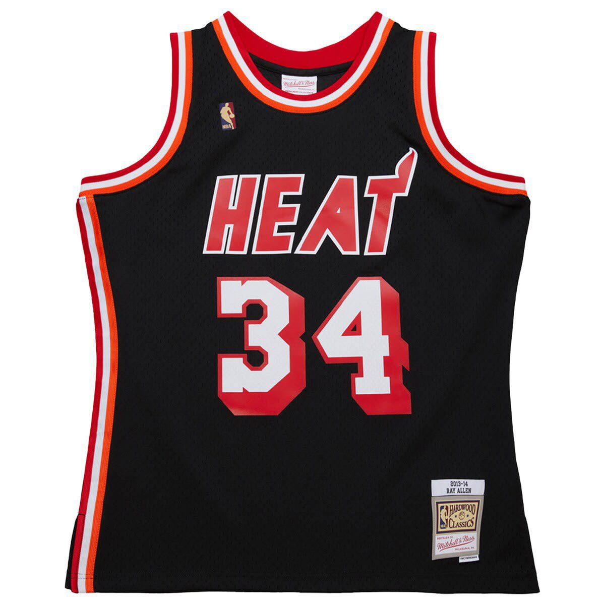Mitchell & Ness NBA Ray Allen Miami Heat 2013/14 Hardwood Classics ...