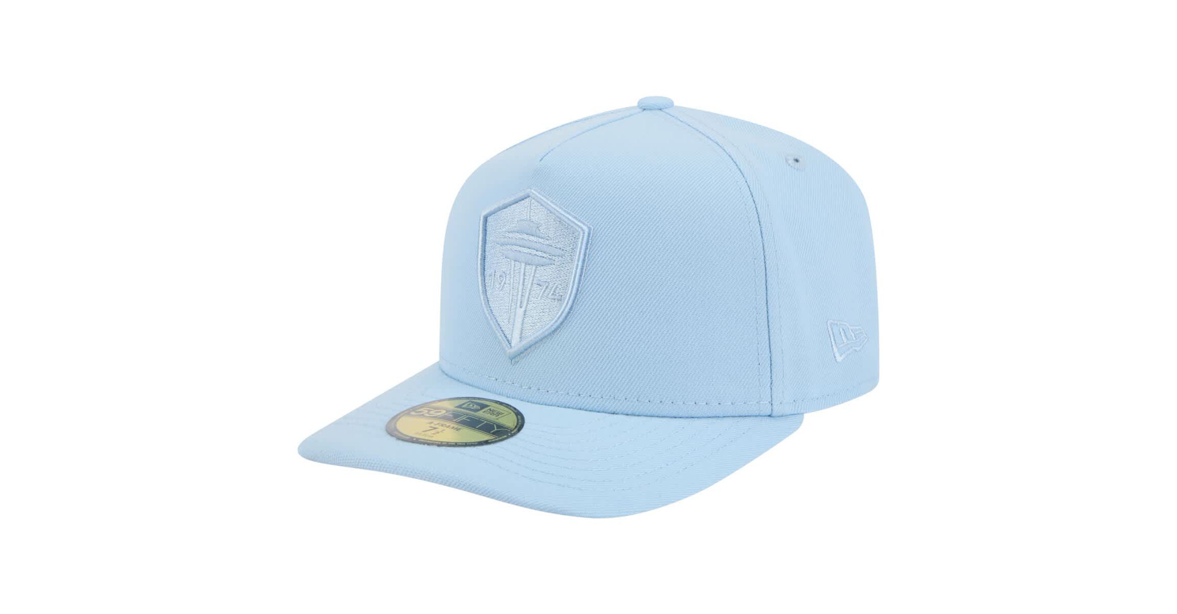 New Era MLS Light Seattle Sounders FC Color Pack A-Frame 59FIFTY Fitted ...