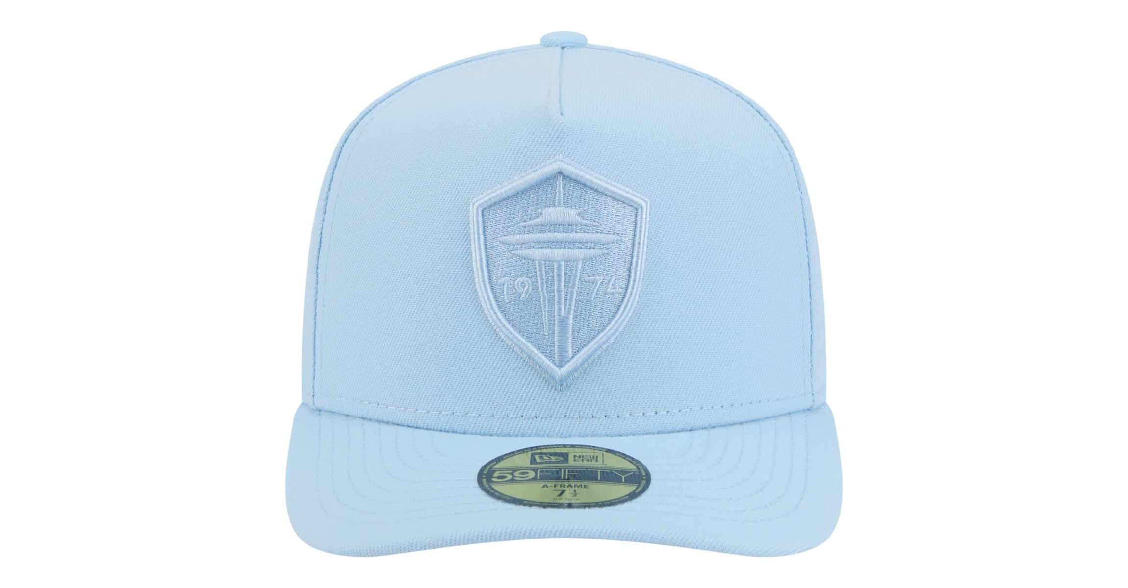 New Era MLS Light Seattle Sounders FC Color Pack A-Frame 59FIFTY Fitted ...