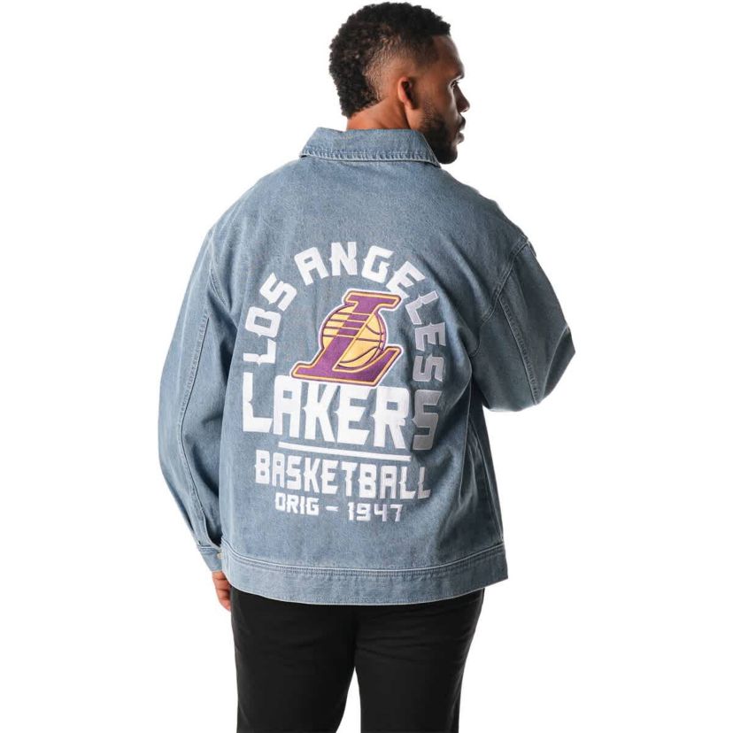 The Wild Collective NBA Unisex Los Angeles Lakers Coaches Full-Zip ...