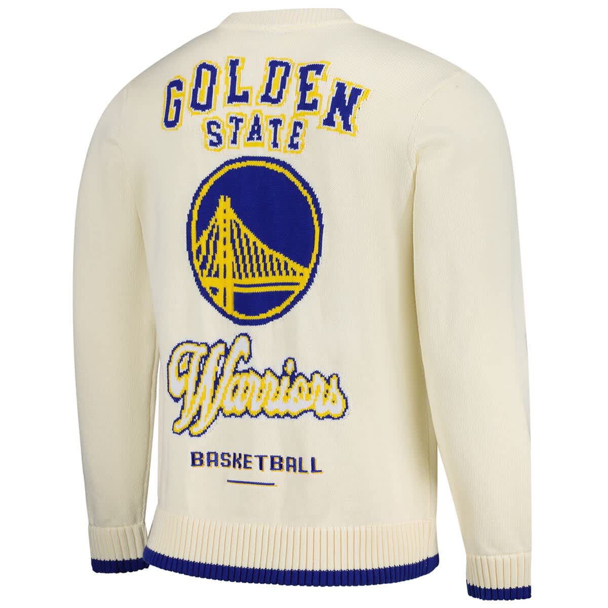 The Wild Collective NBA Unisex Golden State Warriors Jacquard Knit ...