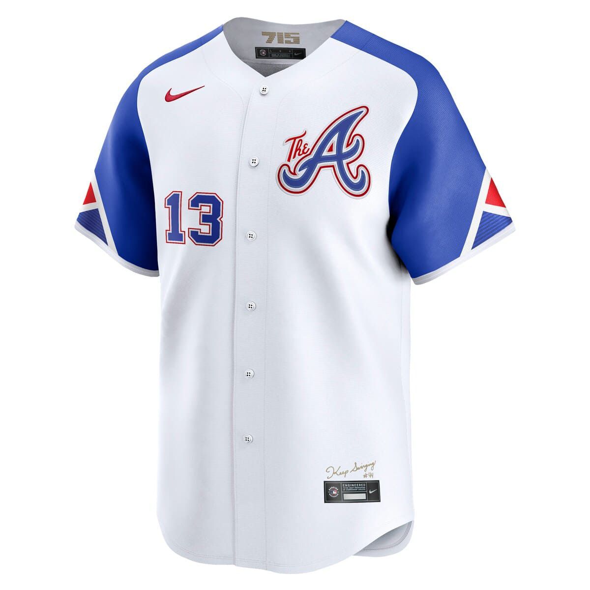 Nike® MLB Nike Ronald Acuña Jr. Atlanta Braves City Connect Limited ...