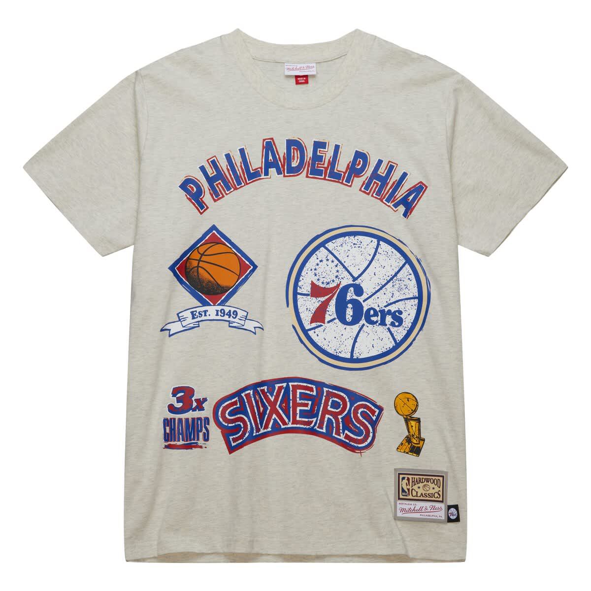 Mitchell & Ness NBA Philadelphia 76ers Hardwood Classics Legacy Defined ...