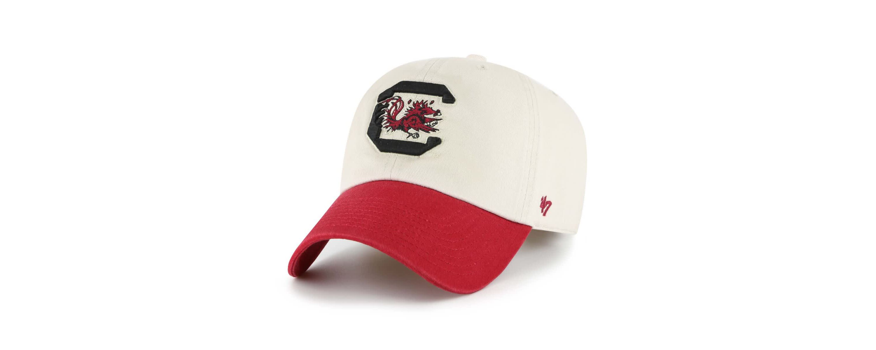 '47 NCAA South Carolina Gamecocks Grand Stand Clean Up Adjustable Hat ...