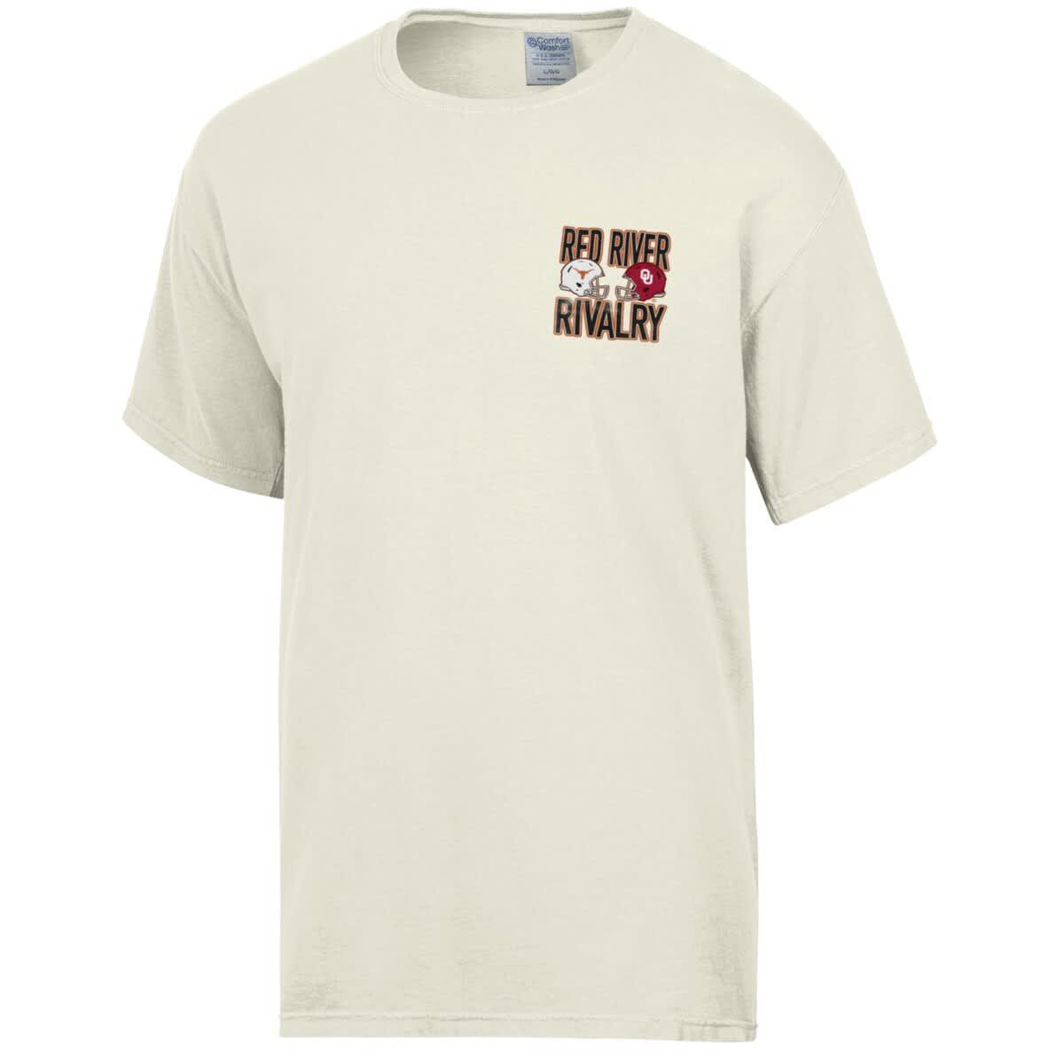 ComfortWash Multi-Team NCAA Texas Longhorns vs. Oklahoma Sooners River ...