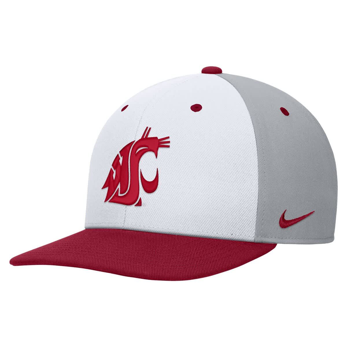 Nike® NCAA Nike White/Gray Washington State Cougars Pro Performance ...