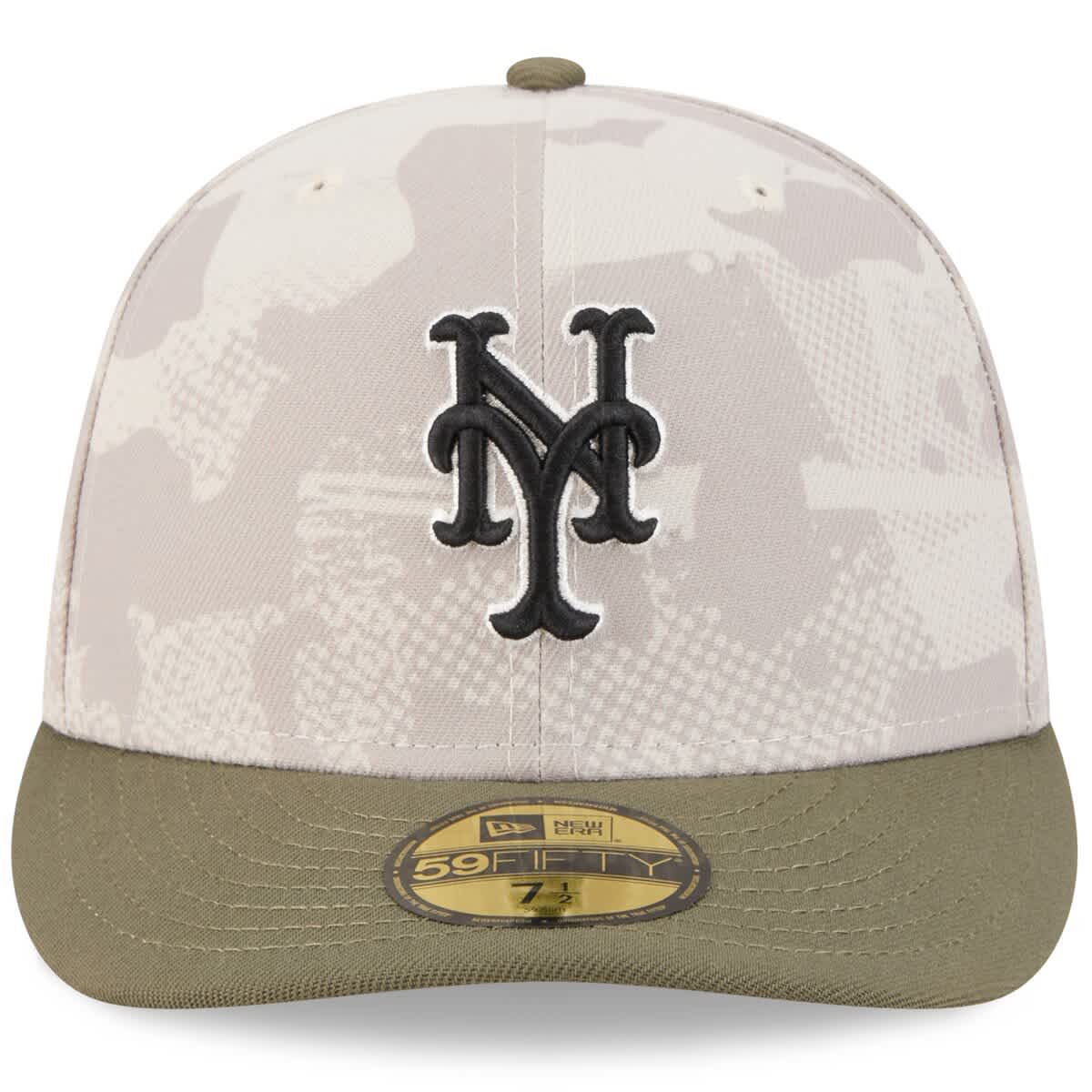 New Era MLB Light Beige/Olive New York Mets 2025 Armed Forces Day ...