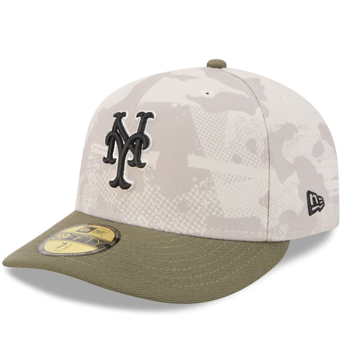 New Era MLB Light Beige/Olive New York Mets 2025 Armed Forces Day ...