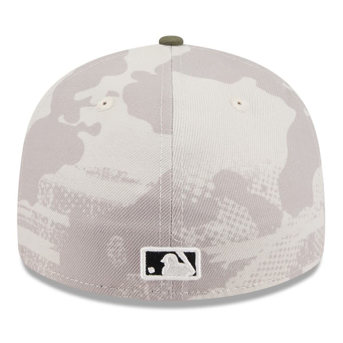 New Era MLB Light Beige/Olive Milwaukee Brewers 2025 Armed Forces Day ...