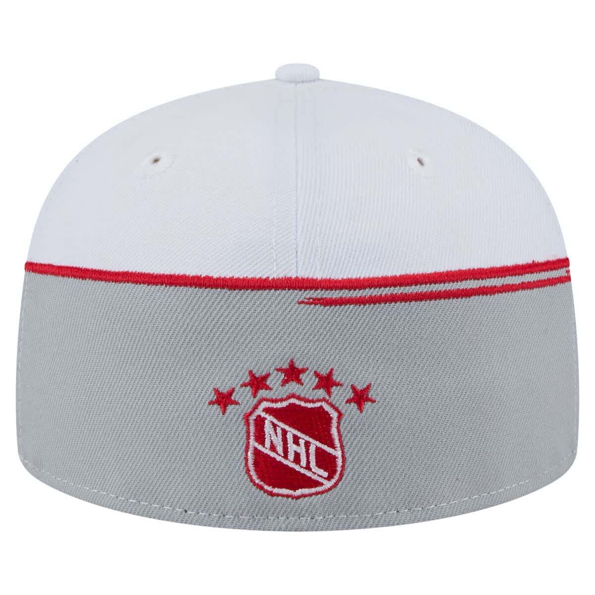 New Era NHL Gray/White Washington Capitals Vintage Color Dip 59FIFTY ...