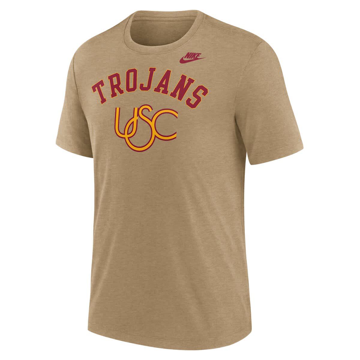 Nike® NCAA Nike Light USC Trojans Legacy Arch Tri-Blend T-Shirt | Belk