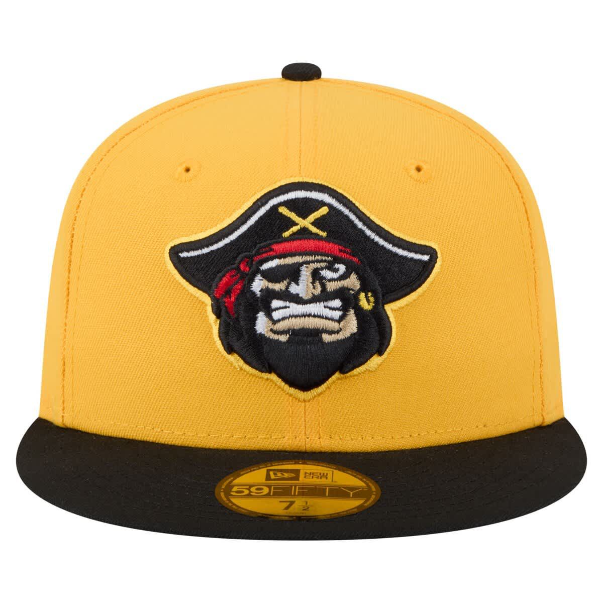 New Era MiLB Yellow/Black Bradenton Marauders Authentic Collection ...