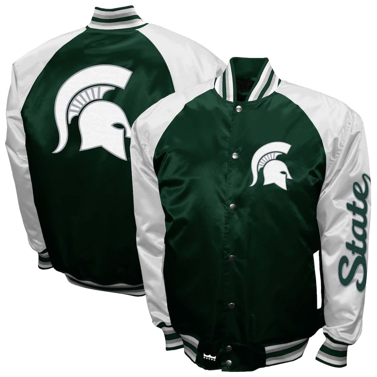 Franchise Club NCAA Franchise Club Michigan State Spartans Satin Full ...