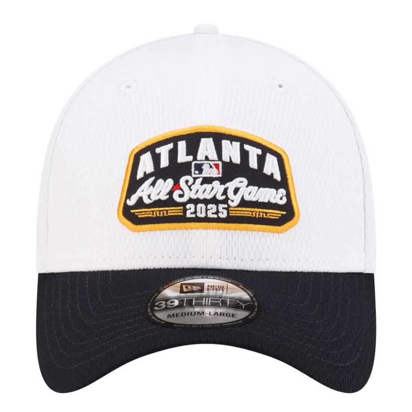 New Era MLB Atlanta Braves 2025 MLB All-Star Game Patch 39THIRTY Flex ...