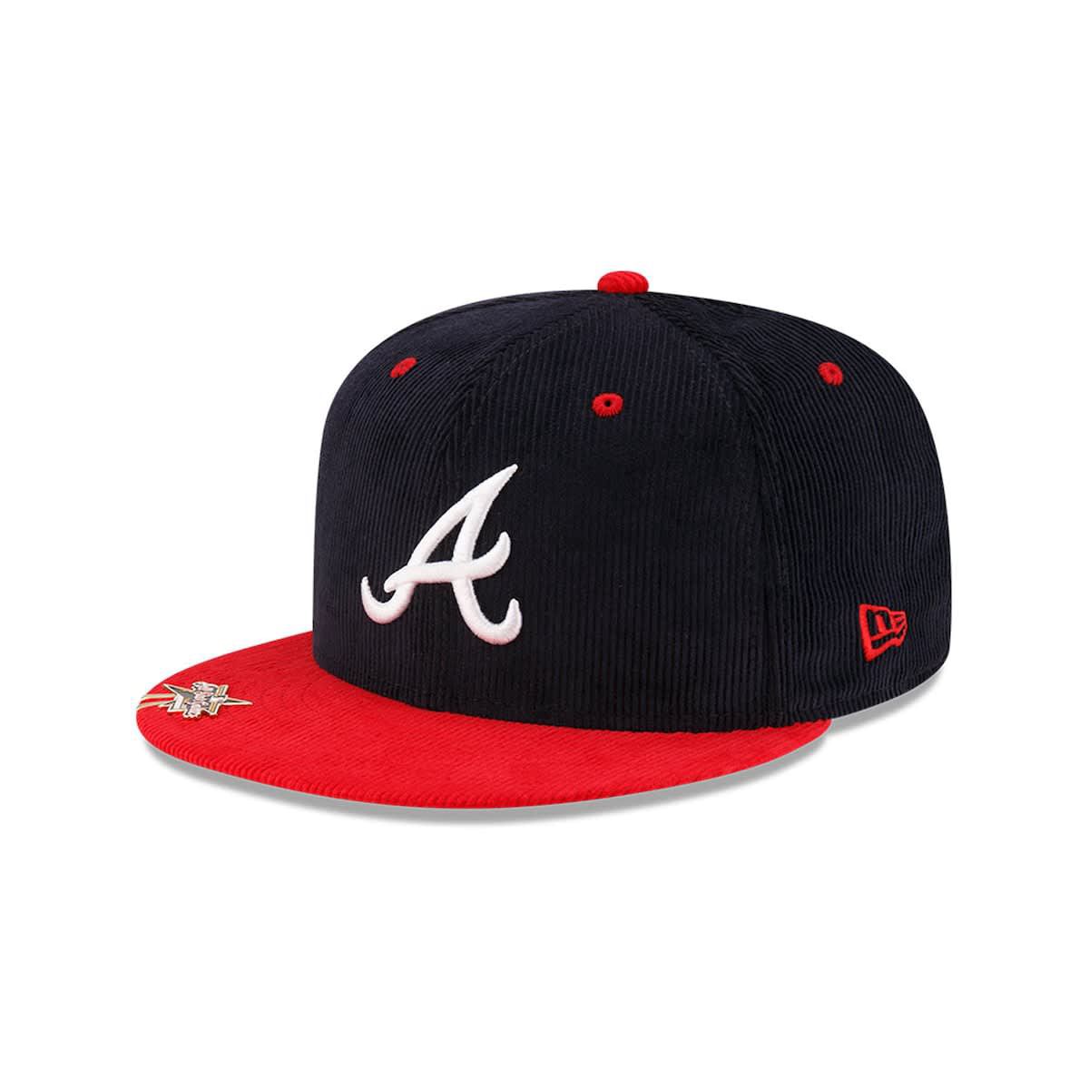 New Era MLB Atlanta Braves Two-Tone Corduroy ASG Clip 59FIFTY Fitted ...