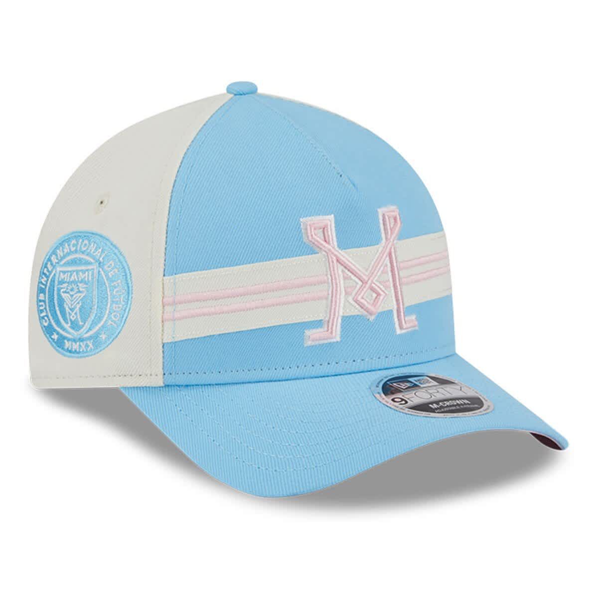 New Era MLS Light Inter Miami CF 2025 Jersey Hook 9FORTY M-Crown ...