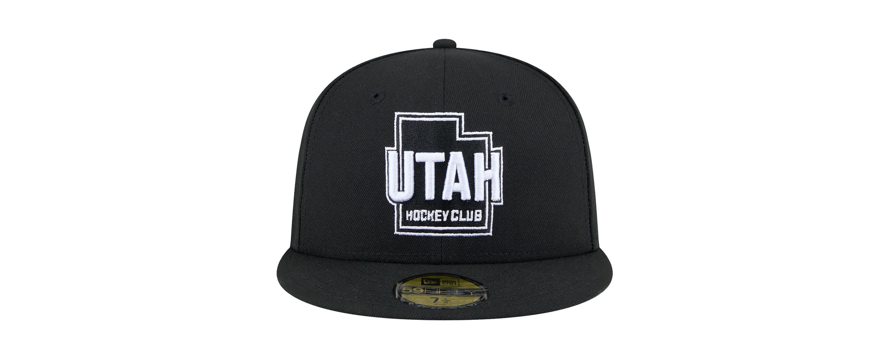 New Era NHL Utah Hockey Club State Shape 1st Season 59FIFTY Fitted Hat ...